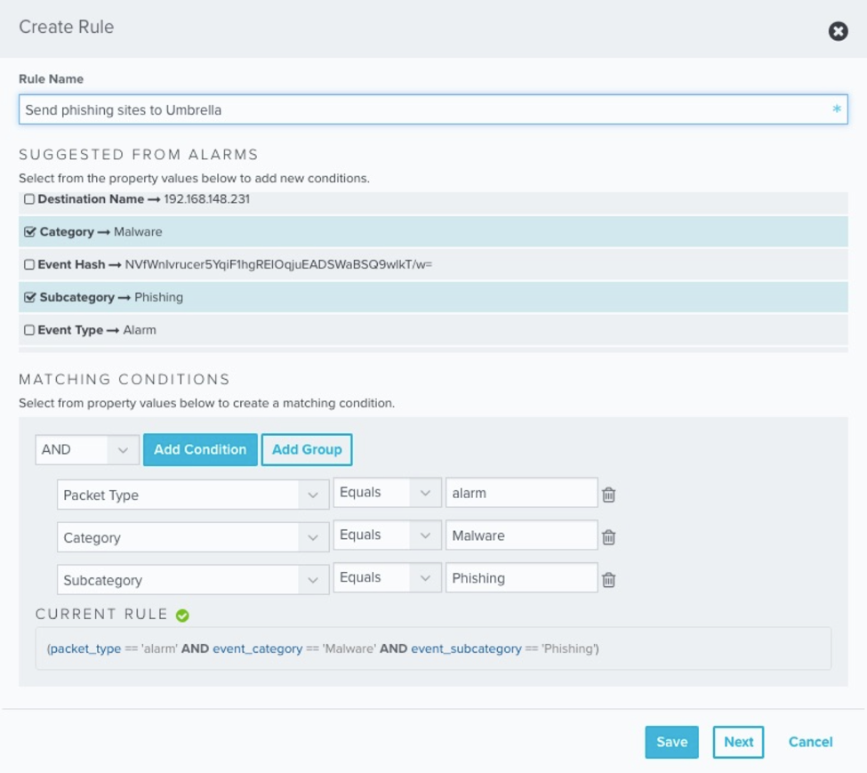 AlienVault USM Anywhere and Cisco Umbrella: Move | LevelBlue