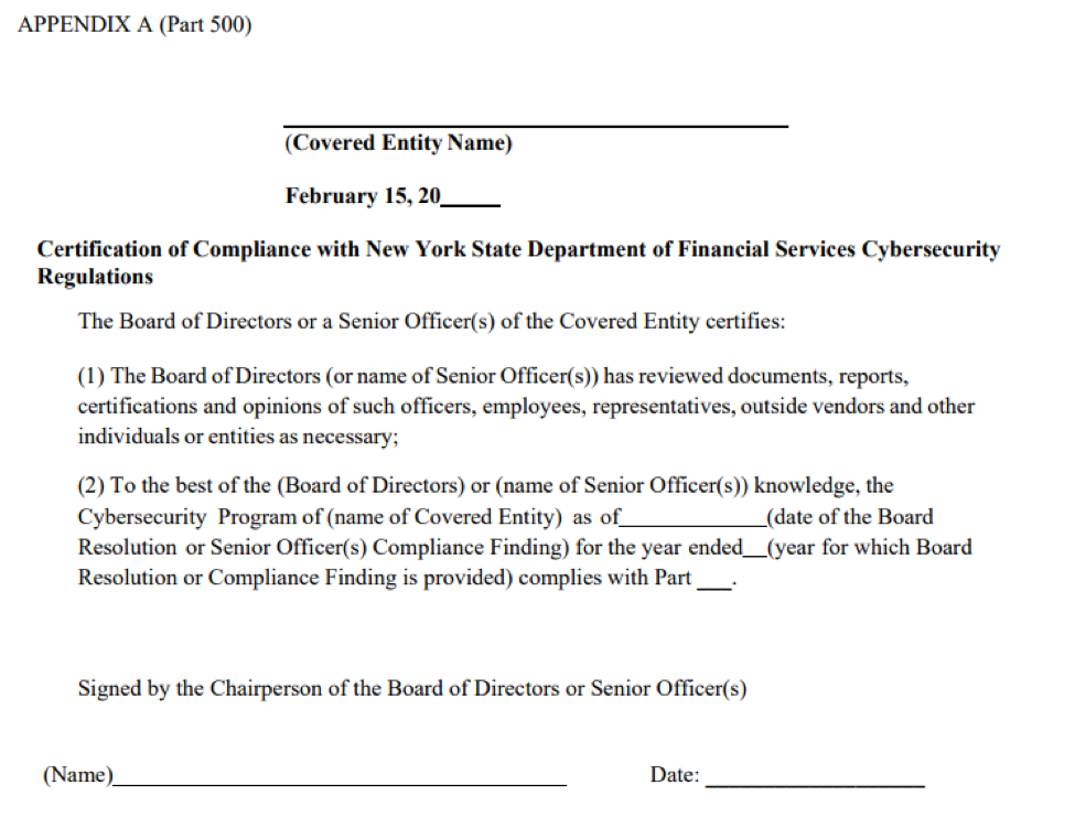 NY State Department of Financial Services - CISO | LevelBlue