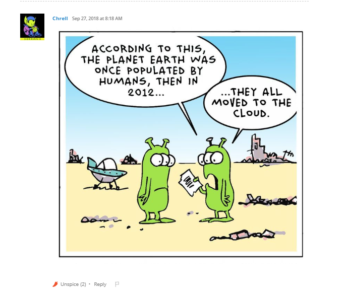 Memes On Cloud Computing